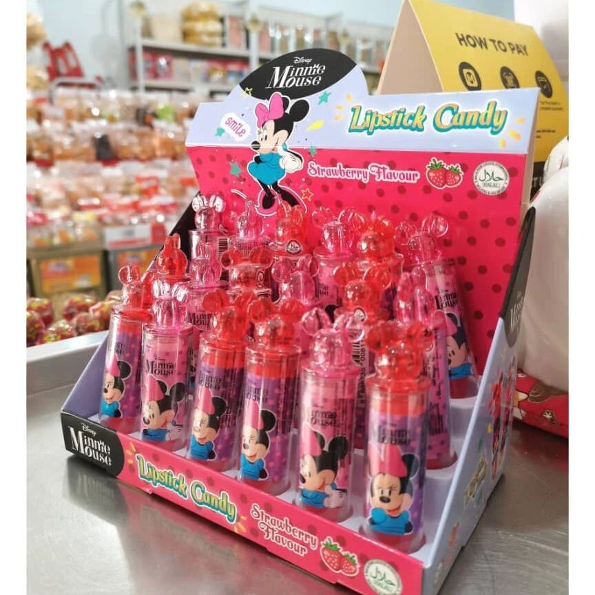 Minnie Mouse Lipstick Candy
