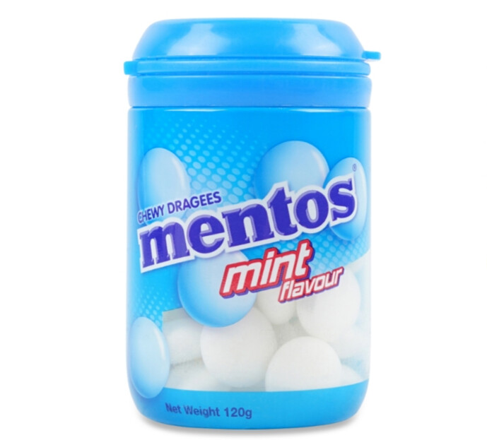 Mentos Candy Mint Bottle 120g