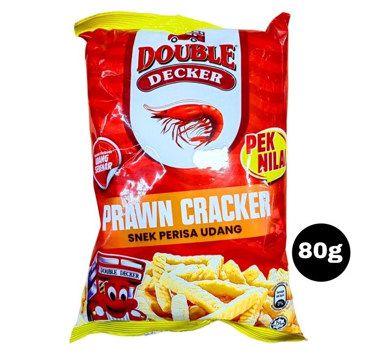 DOUBLE DECKER PRAWN CRACKER 80g