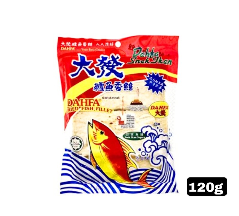Dahfa Dried Fish Fillet Snack 120g