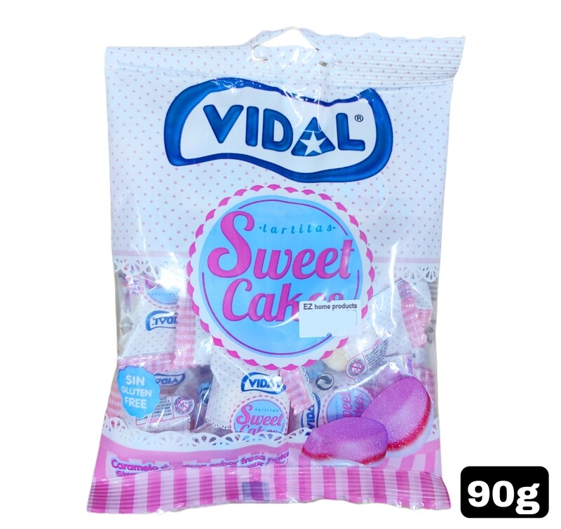 Vidal Confectionery Sweet Cakes 90g