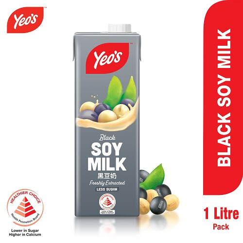 Yeo's Black Soy Milk 1L