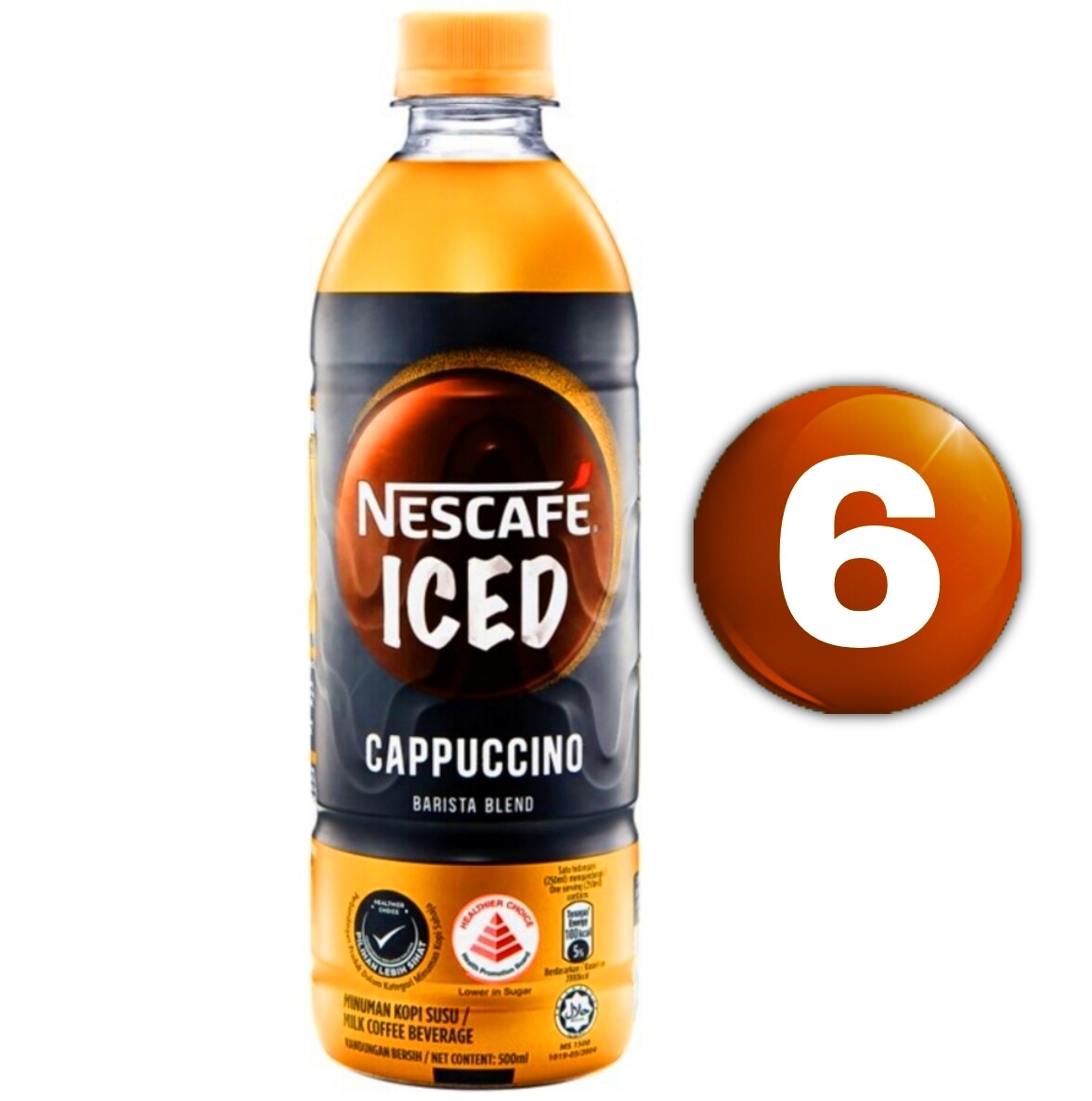 NESCAFÉ Iced Cappuccino 500mL 6 Pack