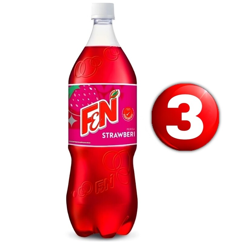 F&N Strawberry 1.5L 3 Pack