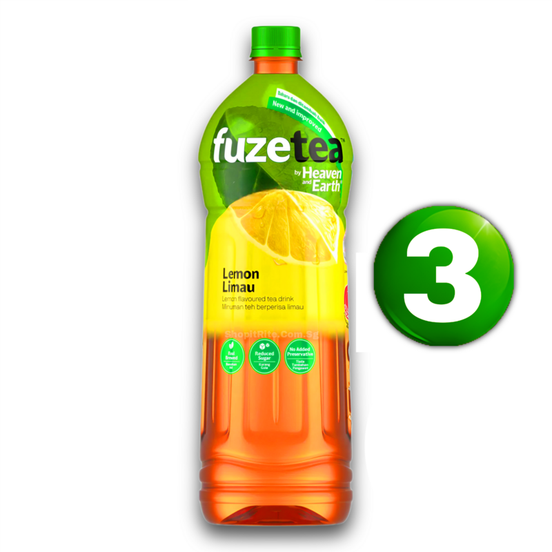 Fuze Tea Lemon Tea 1.5L 3 Pack