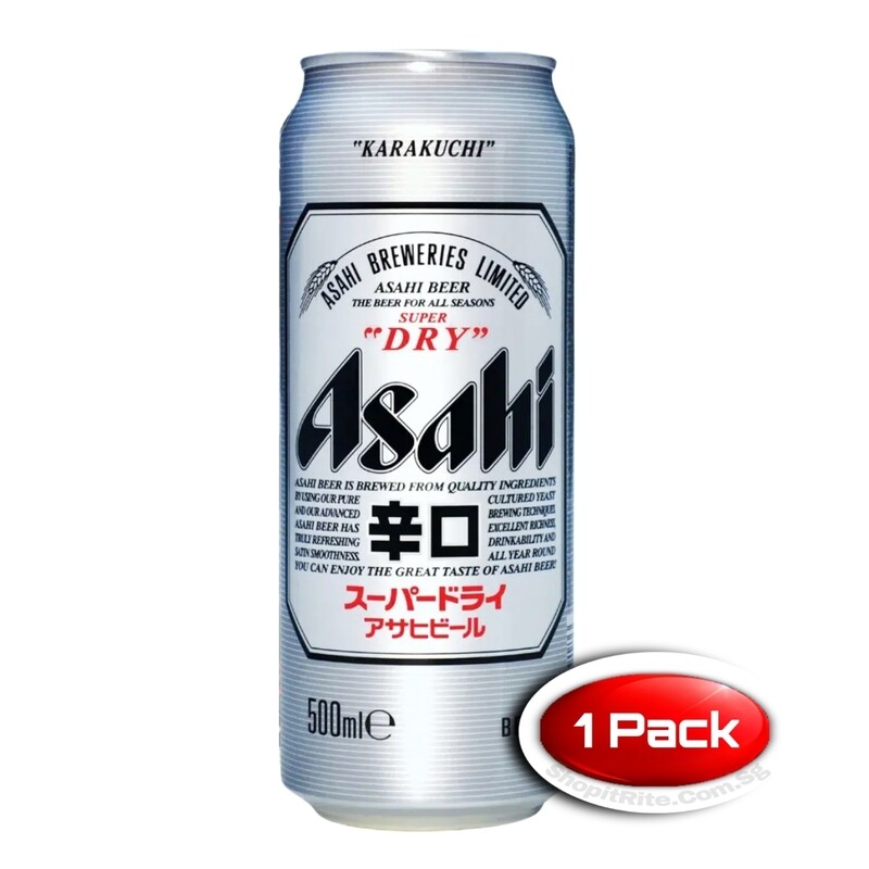 Asahi Super Dry Beer 500mL