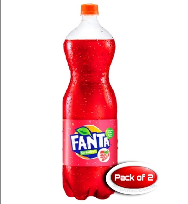 Fanta Strawberry 1.25L 2 Bottles