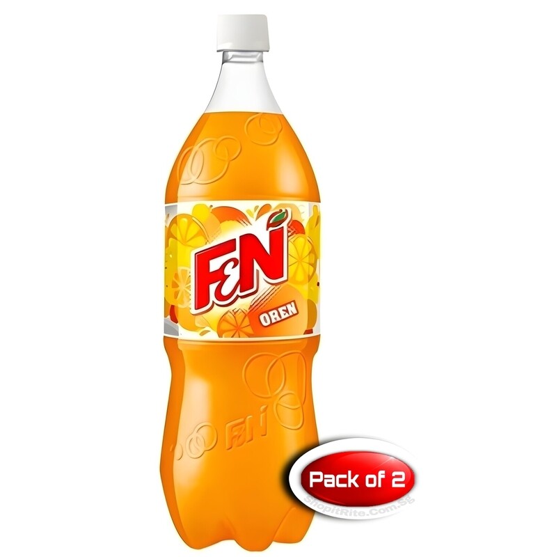 F&N Orange 1.5L 2 Bottles