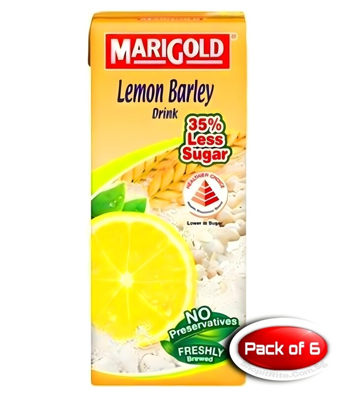 Marigold Lemon Barley 250mL 6 Pack