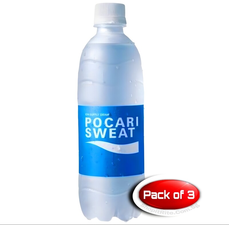 Pocari Sweat Water 500mL 3 Bottles