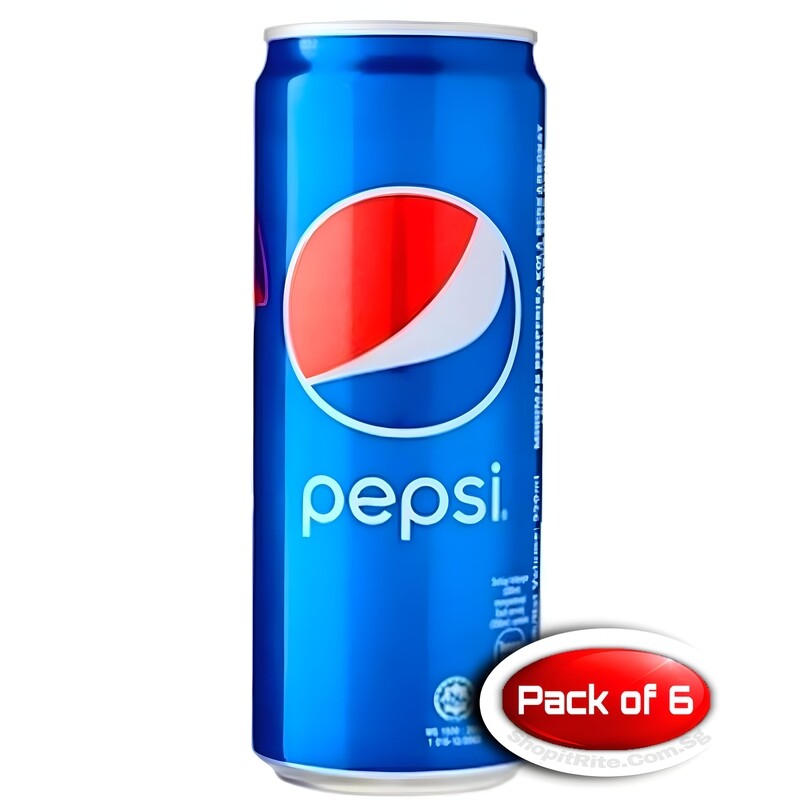 Pepsi 320mL 6 Cans