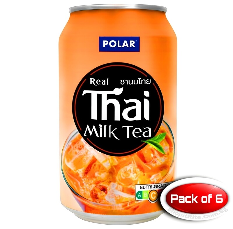 Polar Thai Milk Tea 300mL 6 Cans