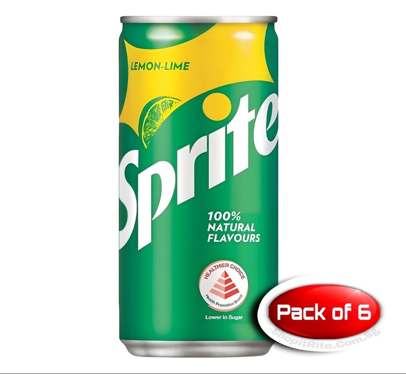 Sprite Mini 180mL 6 Cans