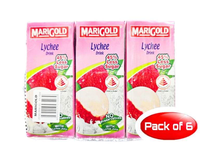 Marigold lychee Drink 250mL 6 Pack