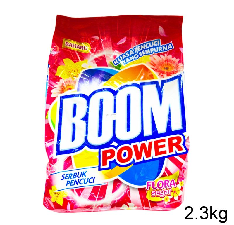 BOOM Powder Detergent Flora Segar 2.3kg