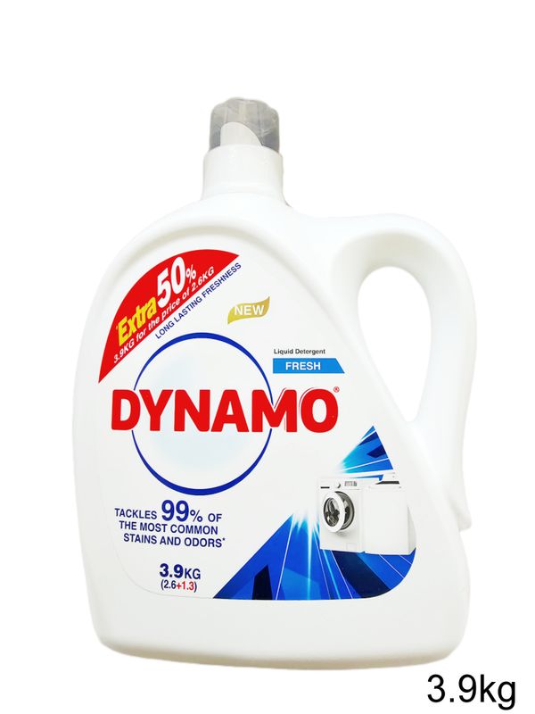 Dynamo Liquid Detergent - Fresh 3.9Kg