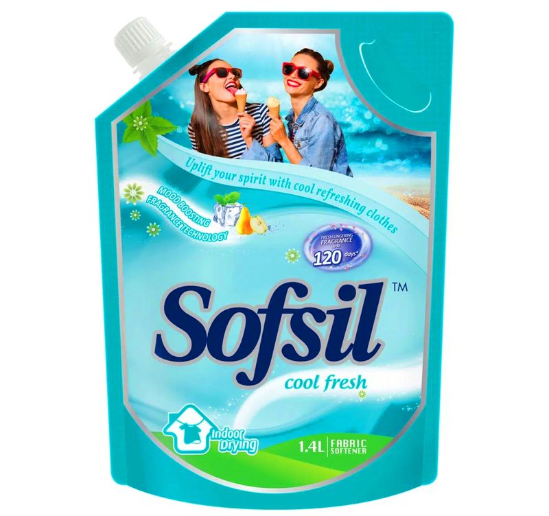 Sofsil Fabric Softener - Cool Fresh 1.4L