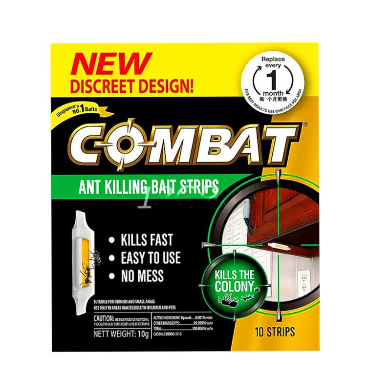 Combat Insect Bait Strips - Ant Killer 10g