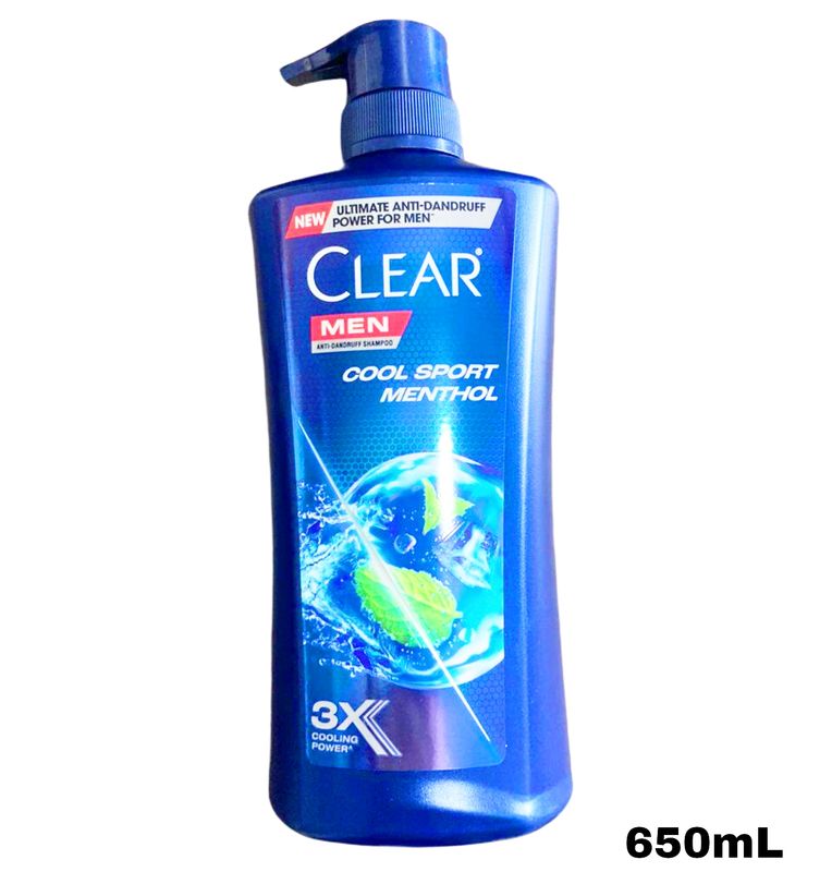 Clear Men Cool Sport Menthol 650mL