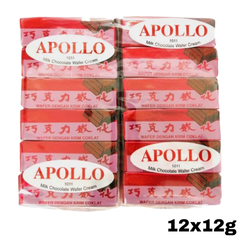 Apollo wafer Chocolate 12g x 12pcs