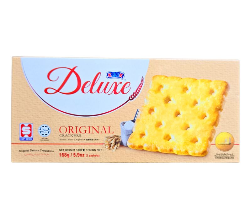 Kerk Deluxe Original Crackers 168g