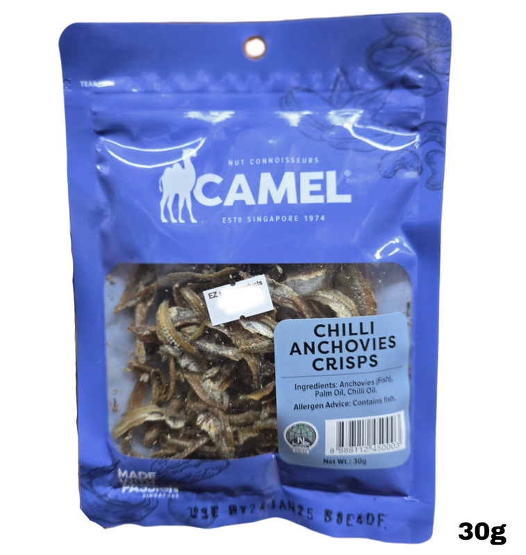 Camel Chilli Anchovies Crisps 30g