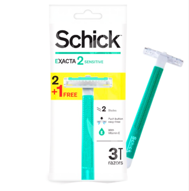 Schick Exacta Shaving Razor System Kit