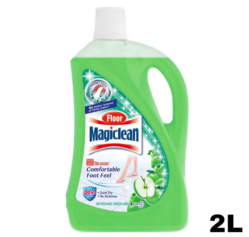 Magiclean Floor Cleaner - Refreshing Green Apple 2L