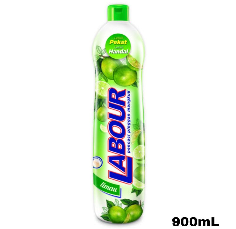 Labour Liquid Dishwash Lime 900ml