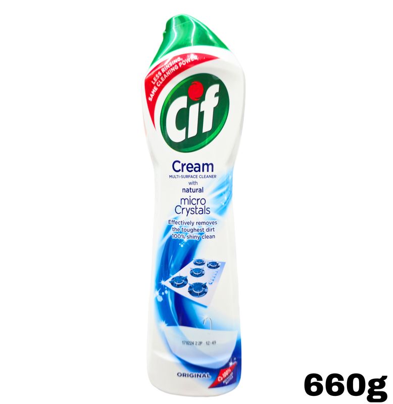 Cif Cream Surface Cleaner Original 660g