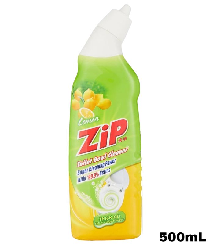 Zip Toilet Bowl Cleanser, Lemon, 500ml