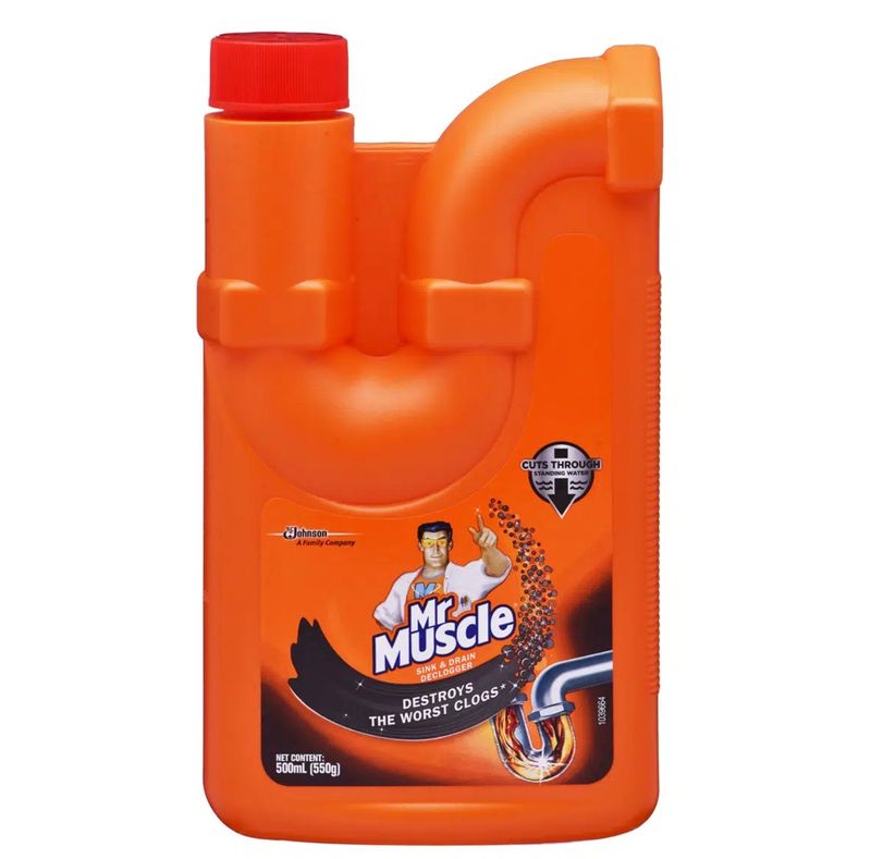 MR MUSCLE Sink/Drain Declogger 500ml