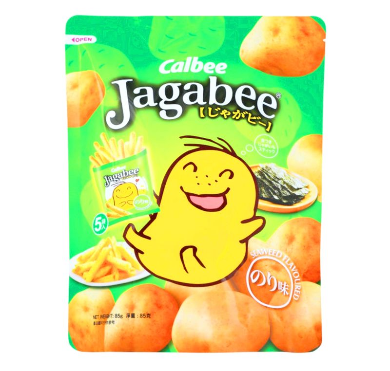 Calbee Jagabee Seaweed Flavoured 85g