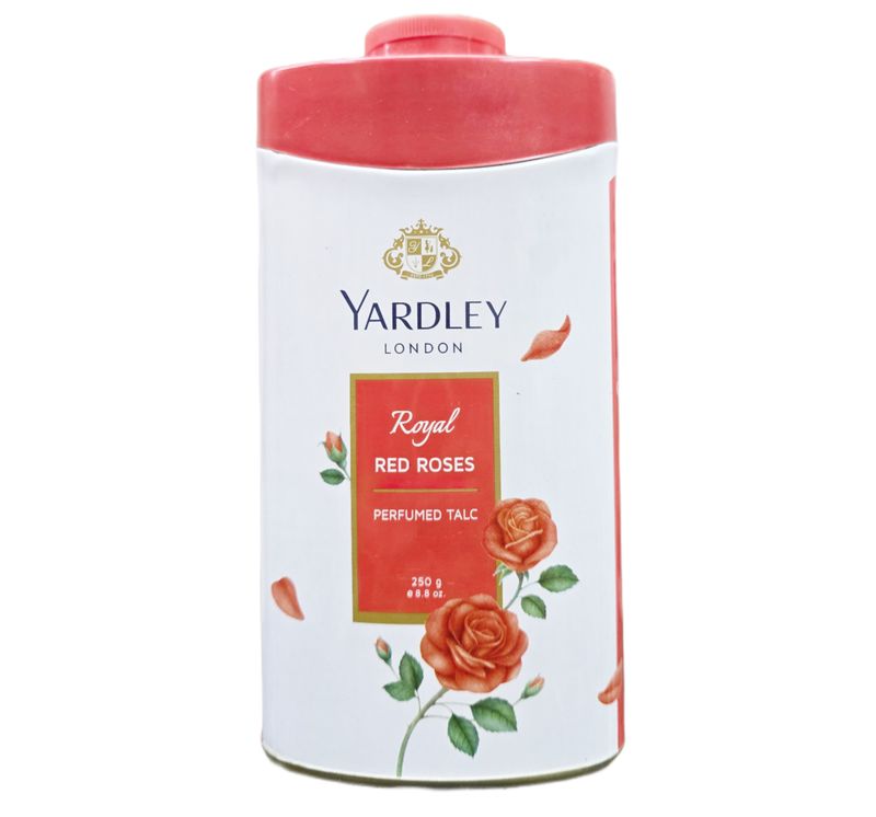 Yardley London Royal Red Roses Perfumed Talcum Powder