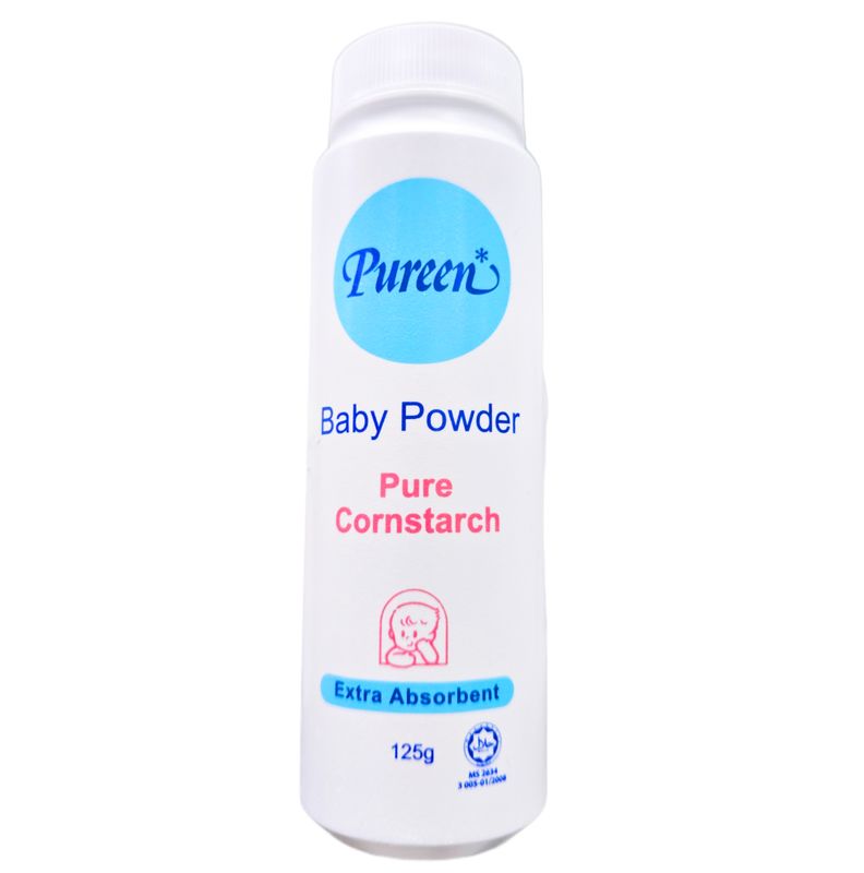Pureen Baby Cornstarch Powder 125g