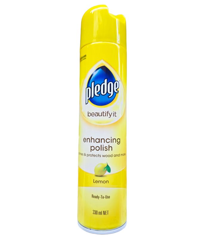 Pledge Enhancing Polish - lemon 330mL