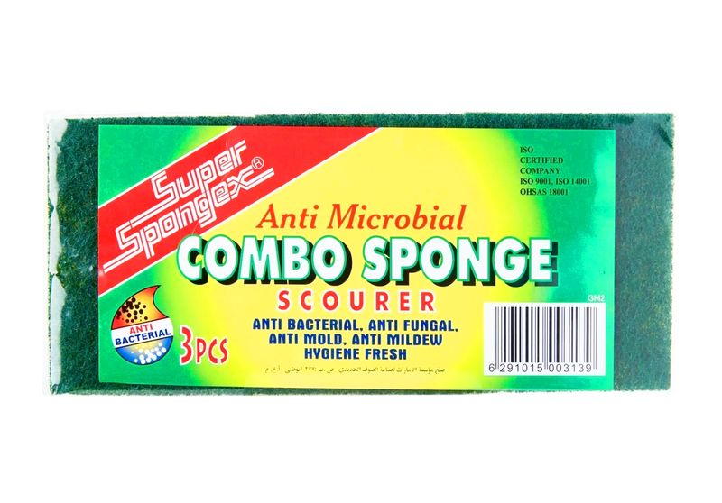 Super Spongex Combo Sponge Scourer 3s Pack