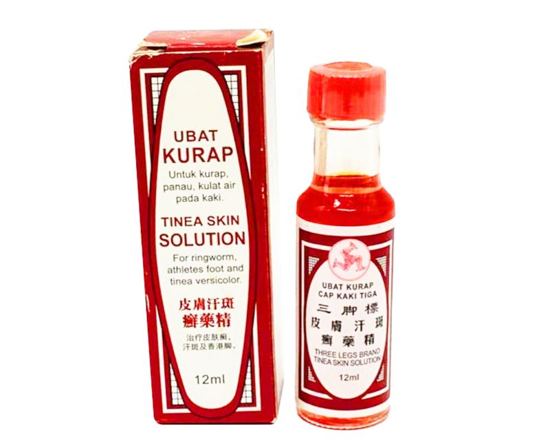 3 Legs Tinea Skin Solution 12mL