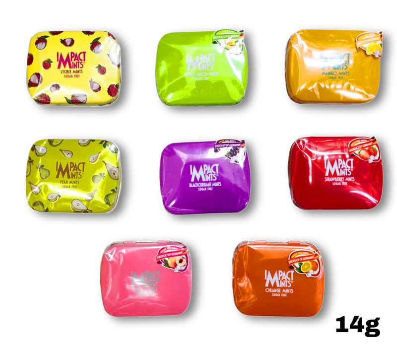Impact Mint Sugar Free 14g x1 Choose Your Own Flavor