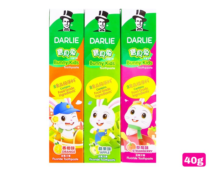Darlie Bunny Kids Toothpaste 1x40g Choose Your Own Flavor