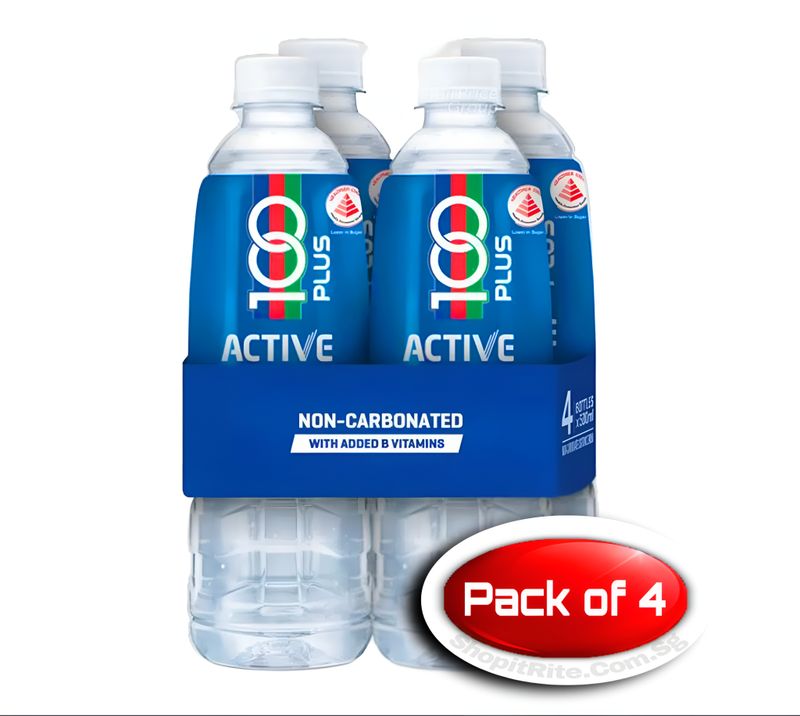 100 PLUS Active Isotonic 500mL 4s