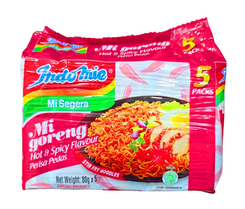 Indomie Mi Segera hot & spicy 400g (5x80g)