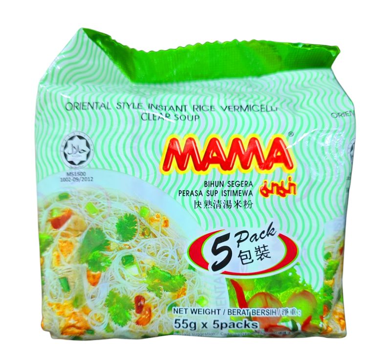 Mama Rice Vermicelli Clear Soup 275g (5x55g)