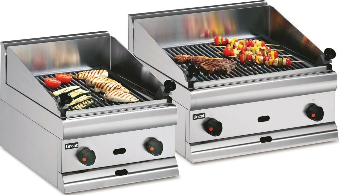 Lincat grills, griddles, chargrills and contact grills