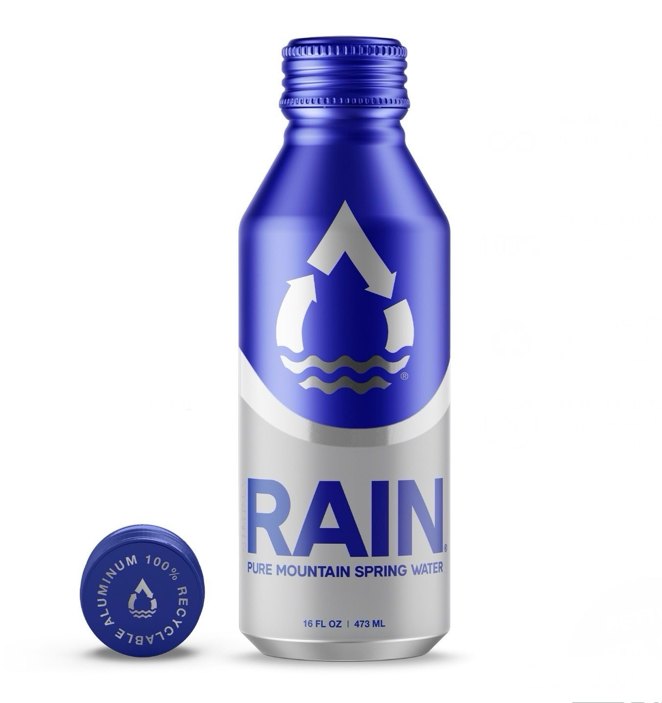 RAIN Pure Mountain Spring Full Pallet (16oz)