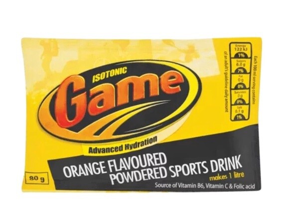 Game Sachets - Orange 80g