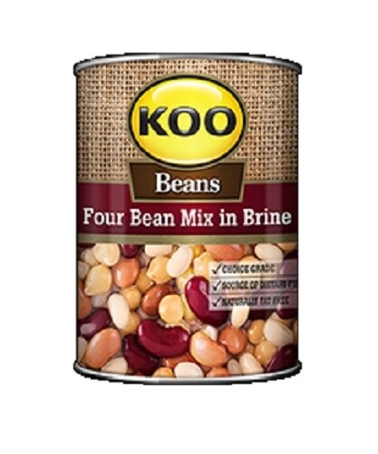 Koo Four Beans Mix 410g
