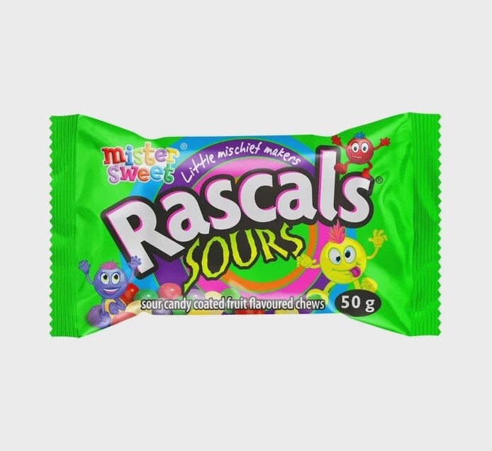 Mister Sweets Rascals - Sours 50g