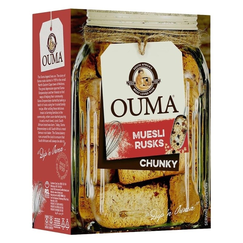 Ouma Rusks Muesli 500g - Biltong Plus