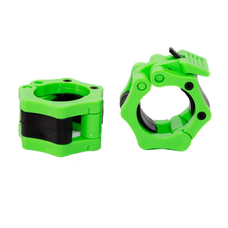 Olympic Barbell Collars 50mm - Green
